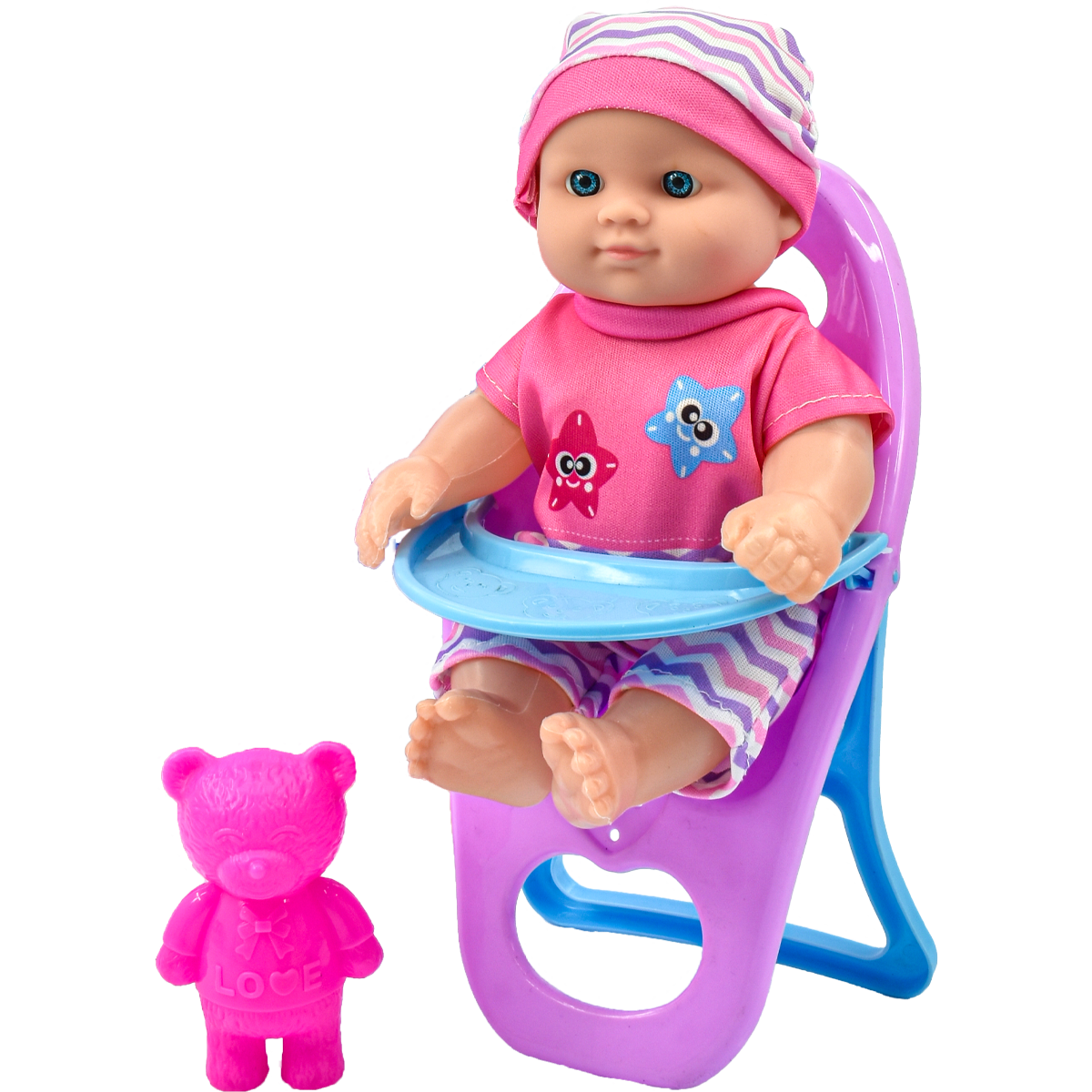 Bebé Juanchita con comedor – Happy Toyss